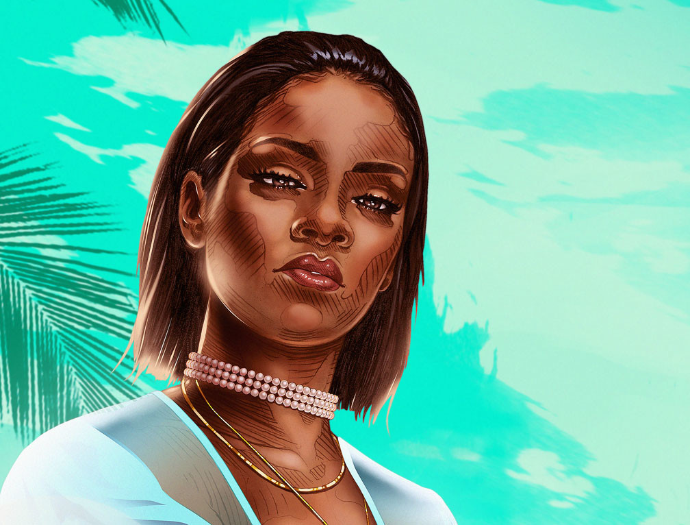 ArtStation - Bad Gal Riri