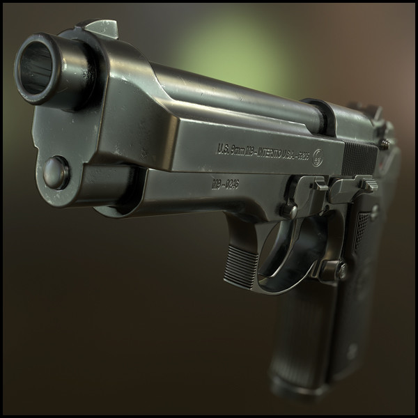 ArtStation - Beretta M9