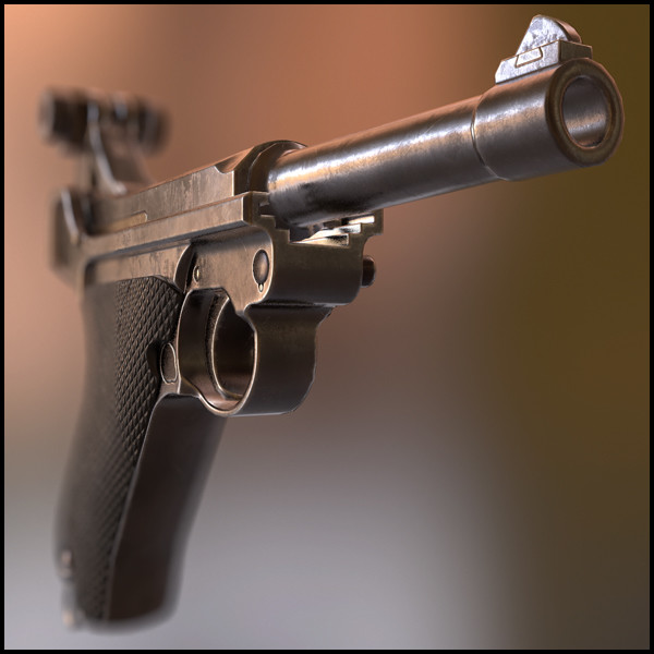 ArtStation - Luger P08