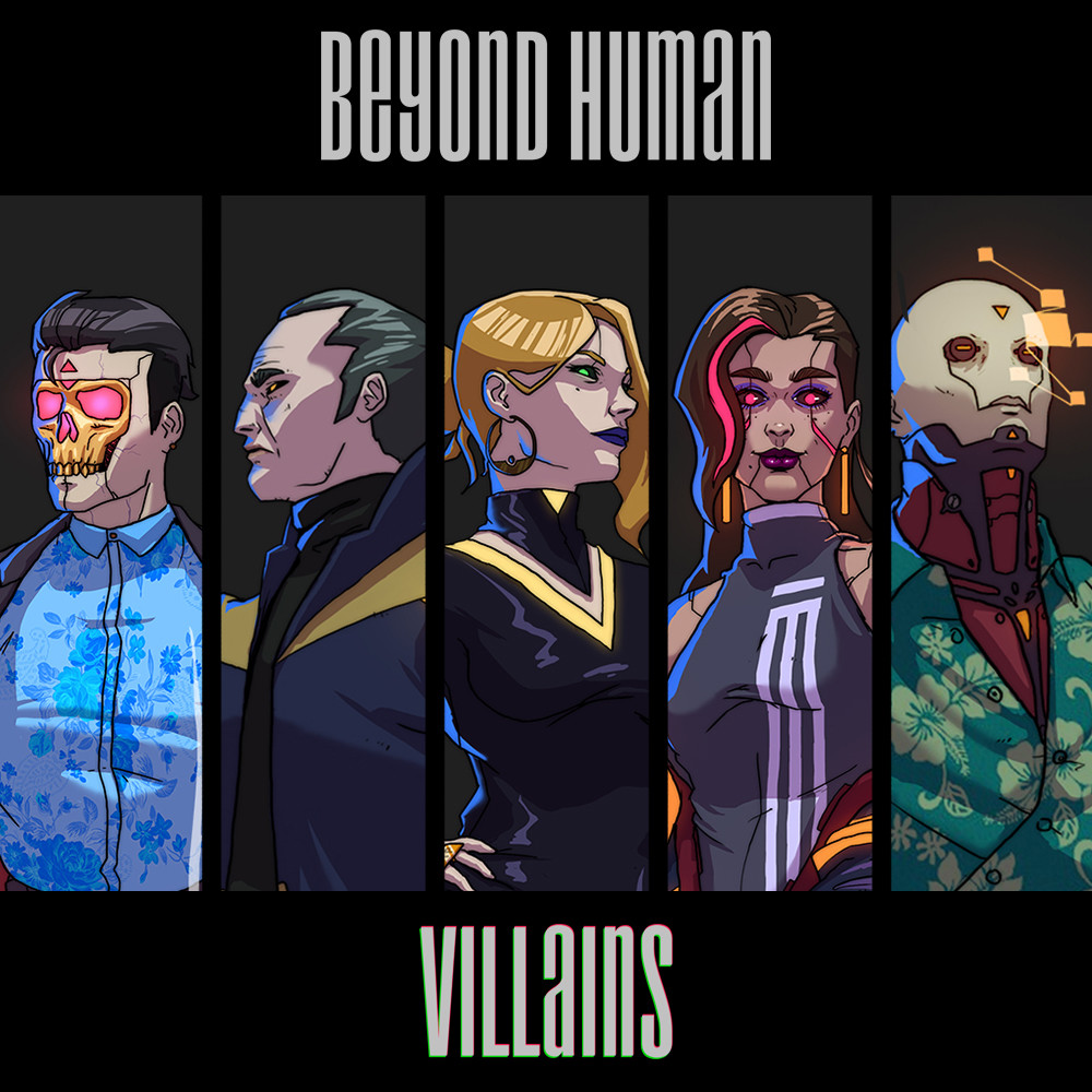 ArtStation - Beyond Human Villains