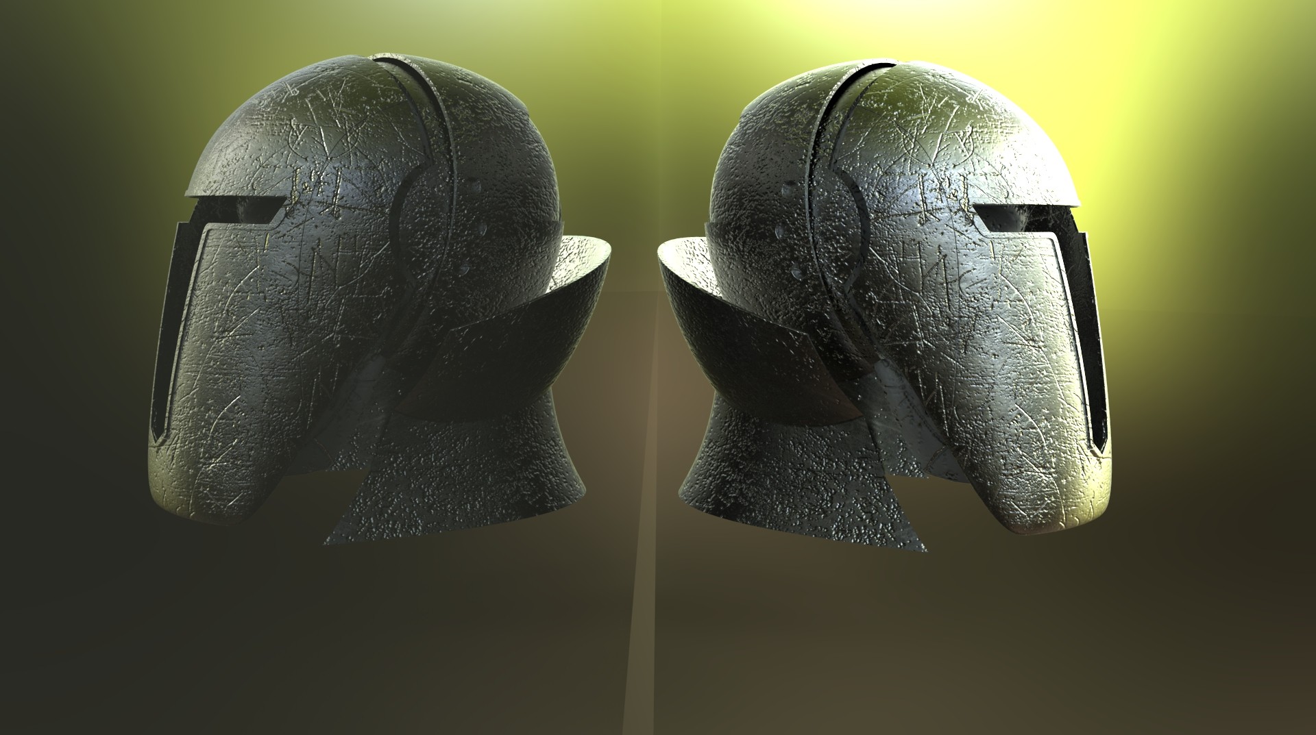 ArtStation - Gothic Helemt