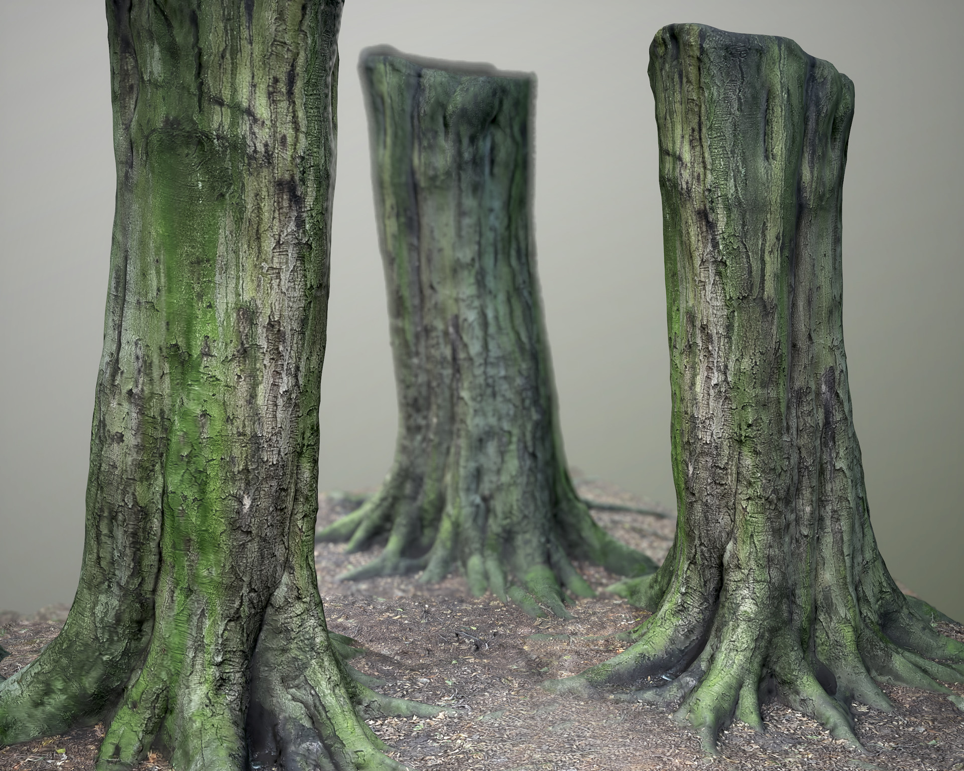 ArtStation - Photogrammetry Tree Test _02