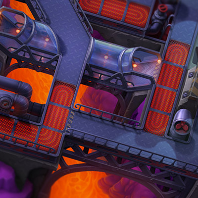 ArtStation - 2D Maps: Fieldrunners II