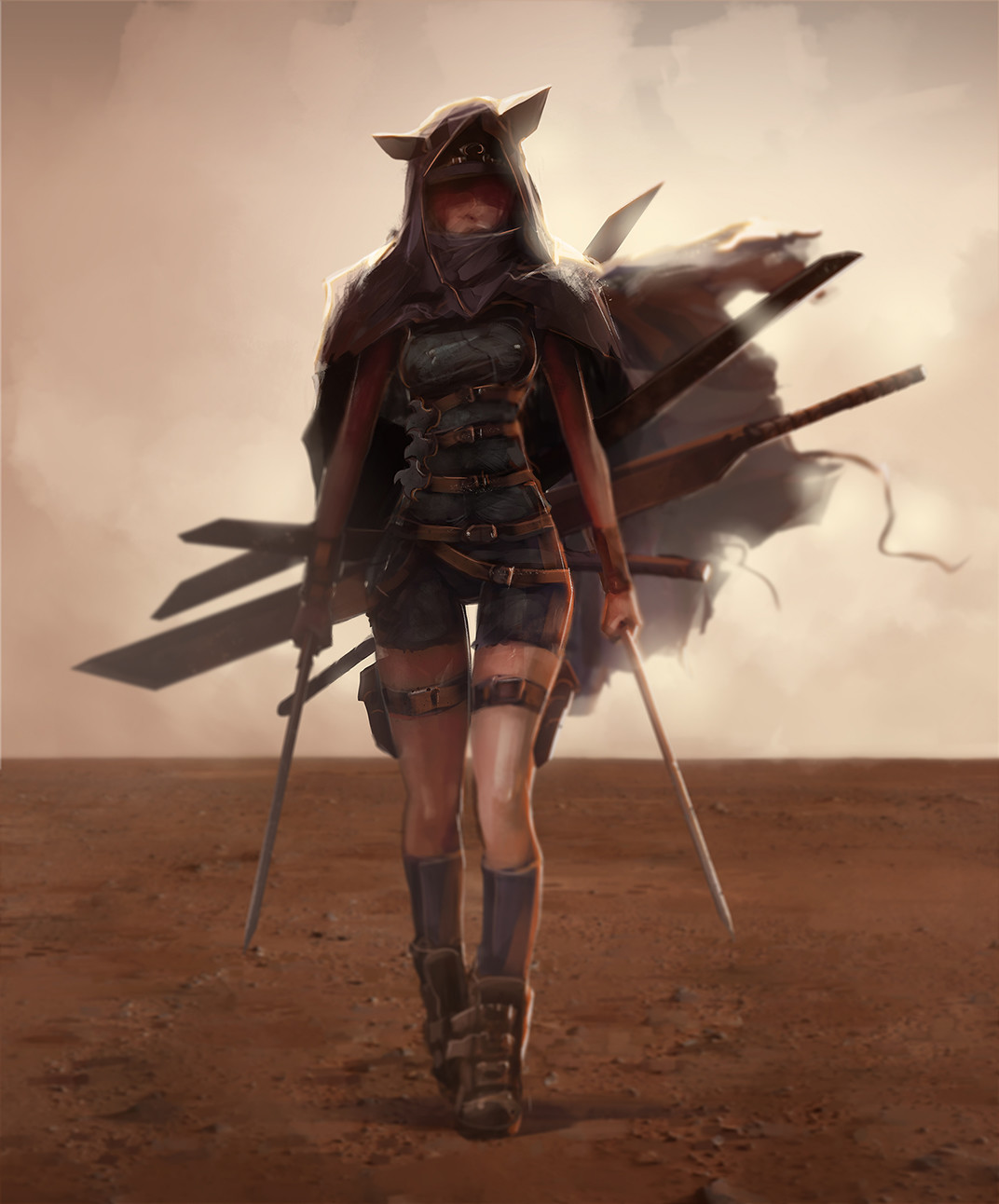 ArtStation - sand girl