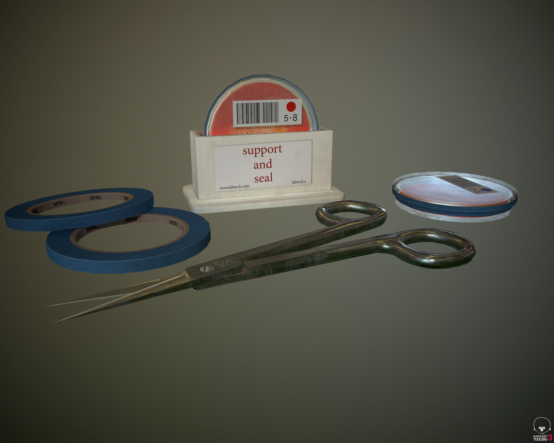 ArtStation - Petri dish set