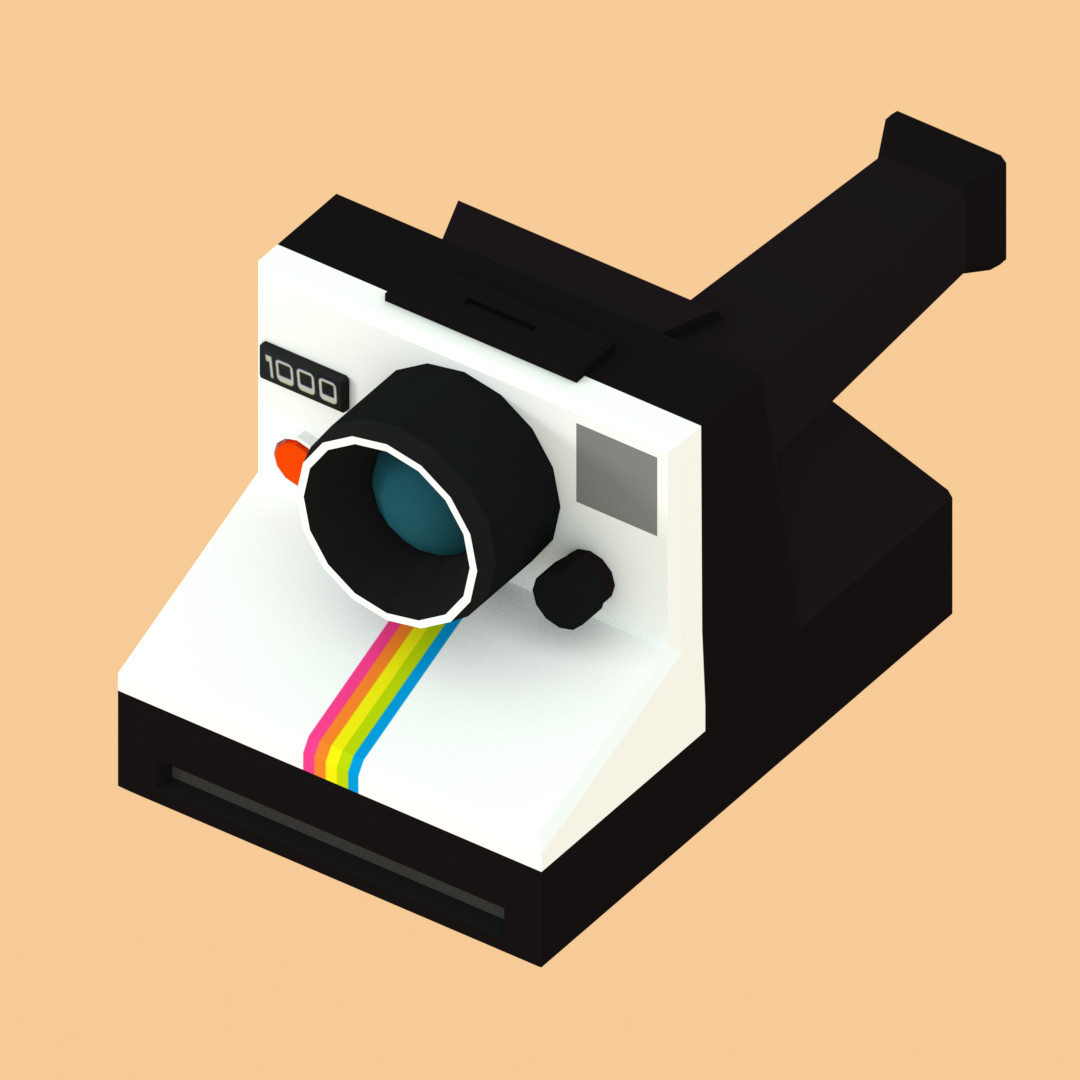 ArtStation - Polaroid Camera