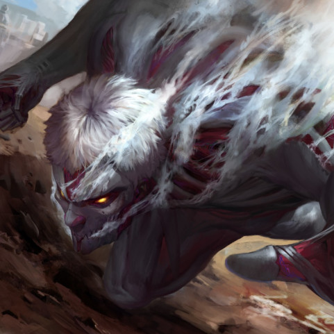 ArtStation - People draw the giant armor