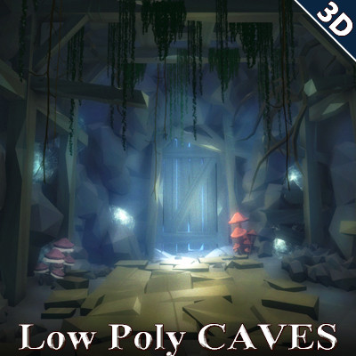 ArtStation - Low Poly Caves - Unity 5 PBR