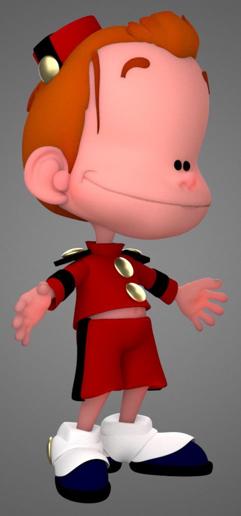 ArtStation - The Little Spirou - Fan Art