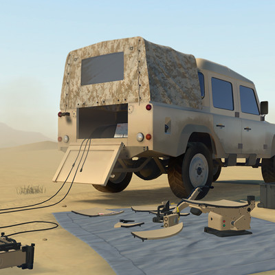 ArtStation - Immerse: Cheetah Satellite assembly VR Training