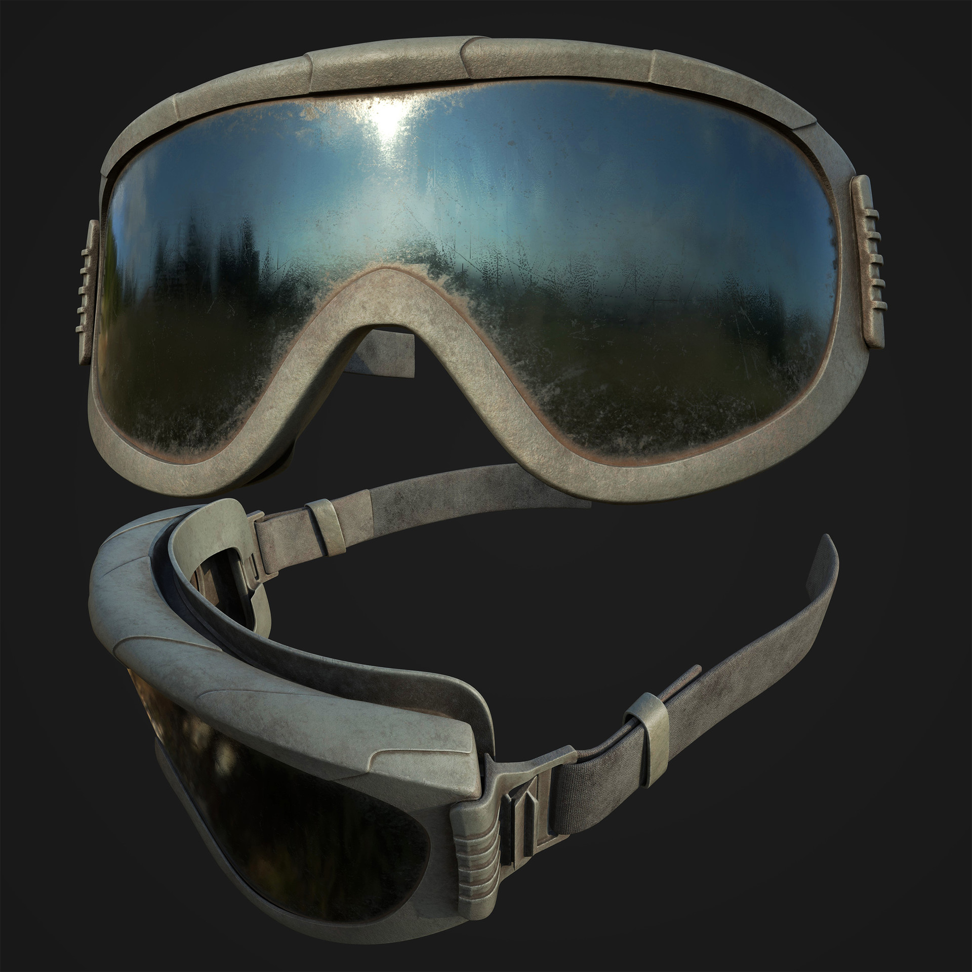 ArtStation - Goggles/Sunglasses - Mobile Strike trailer