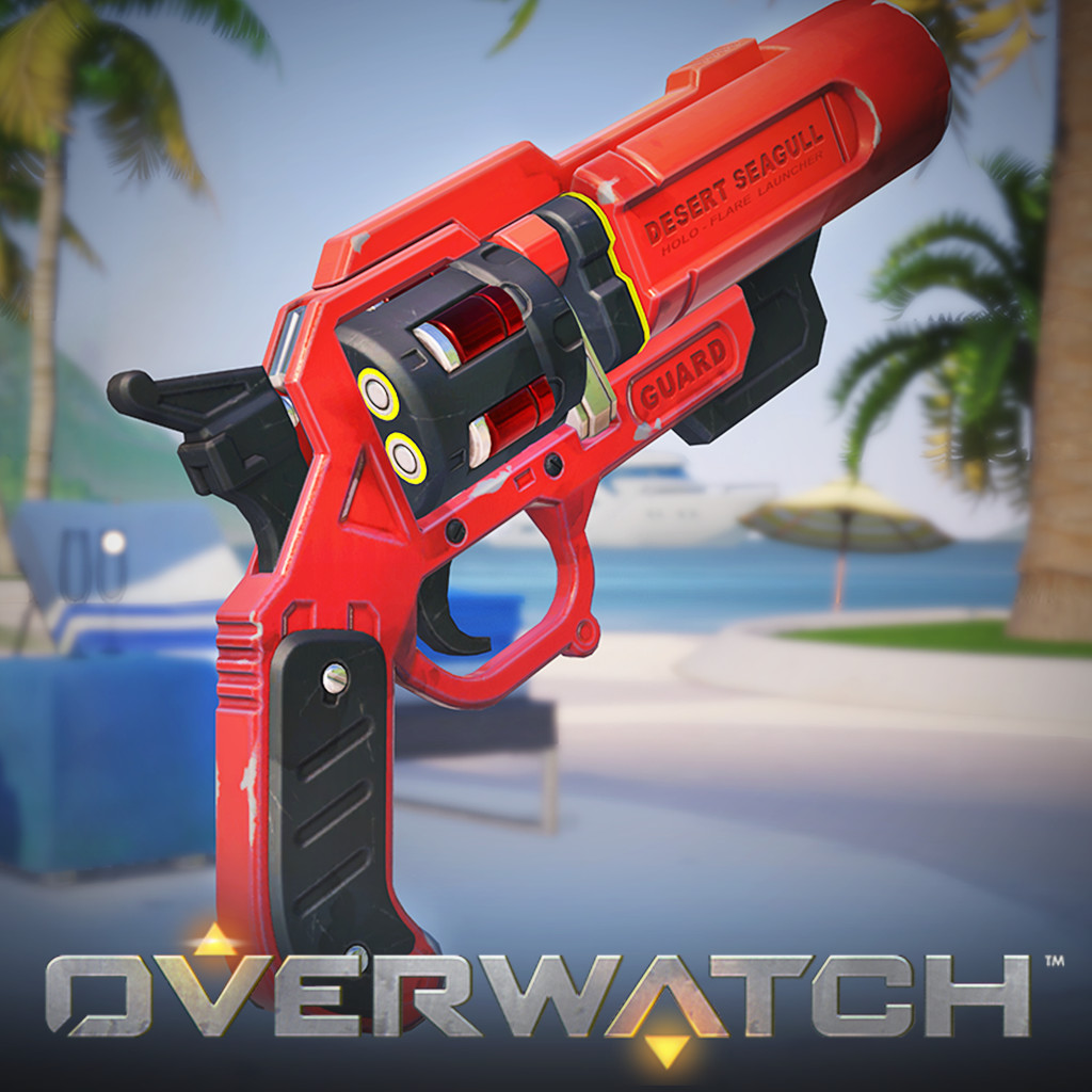 ArtStation - Overwatch Summer Games Lifeguard Cassidy Gun