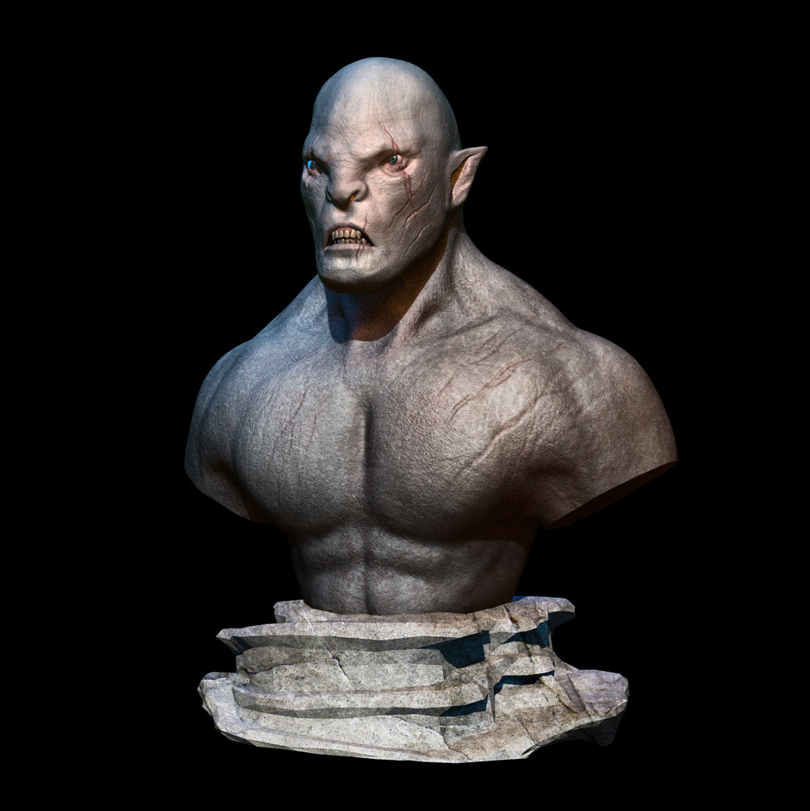 ArtStation - Azog - The Hobbit
