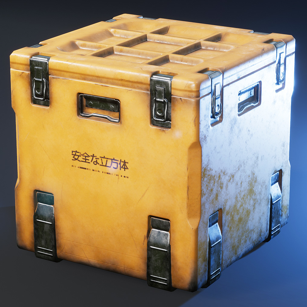 ArtStation - One Day Prop (Crate)