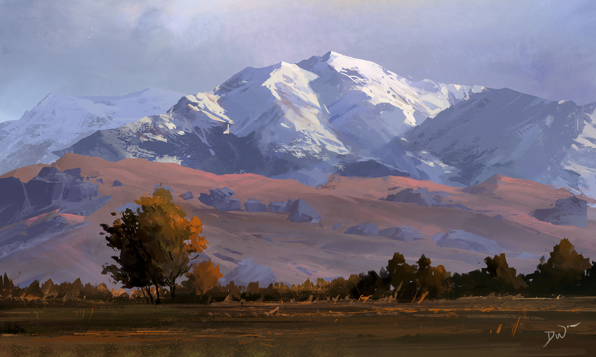 ArtStation - mountain