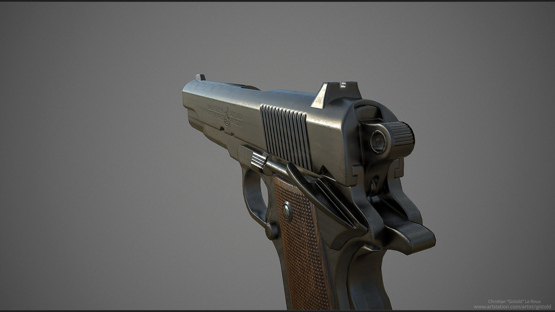 ArtStation - Colt M1911 A1
