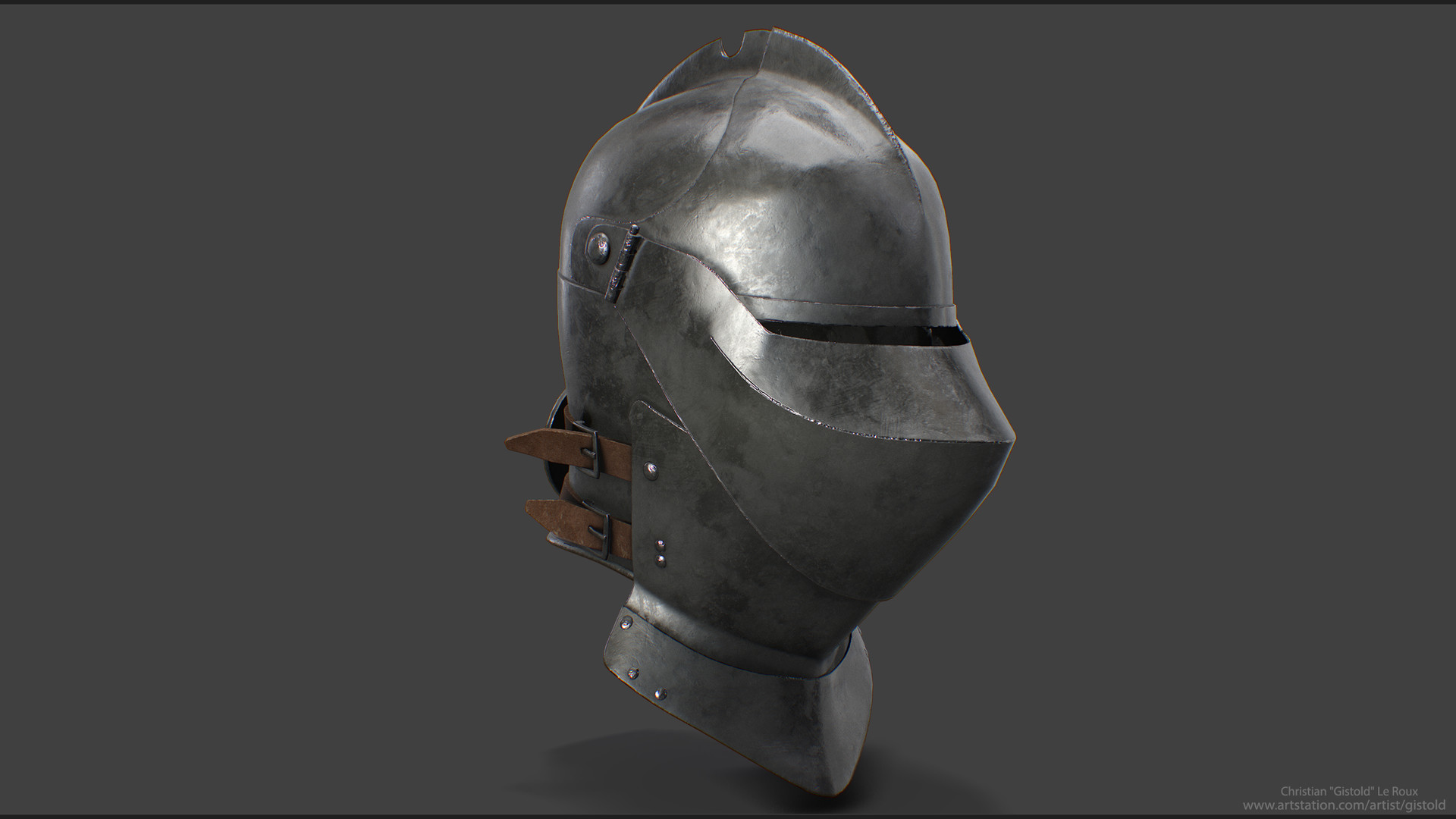 ArtStation - Medieval Helmet