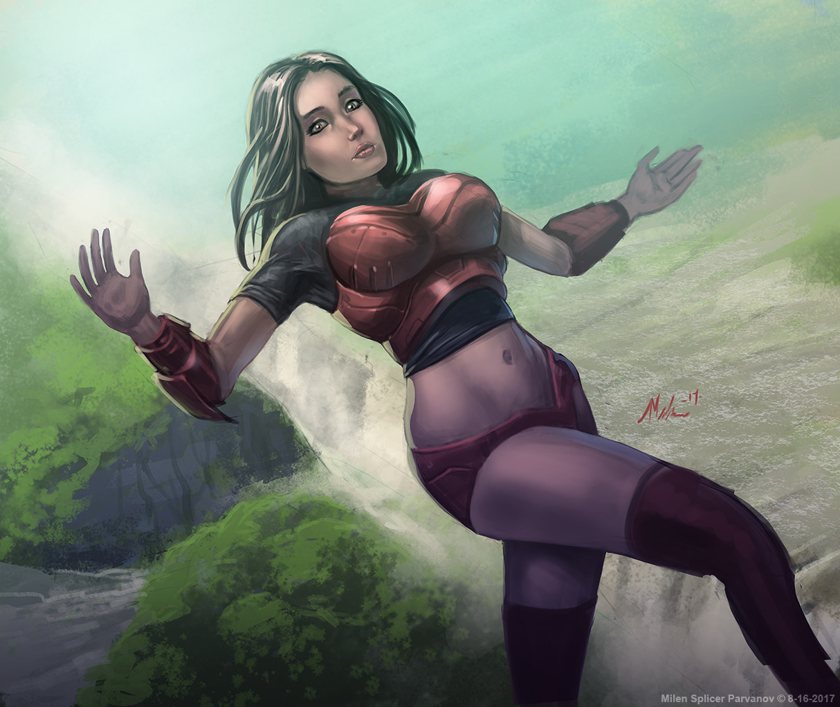 ArtStation - Speed Paint Float On