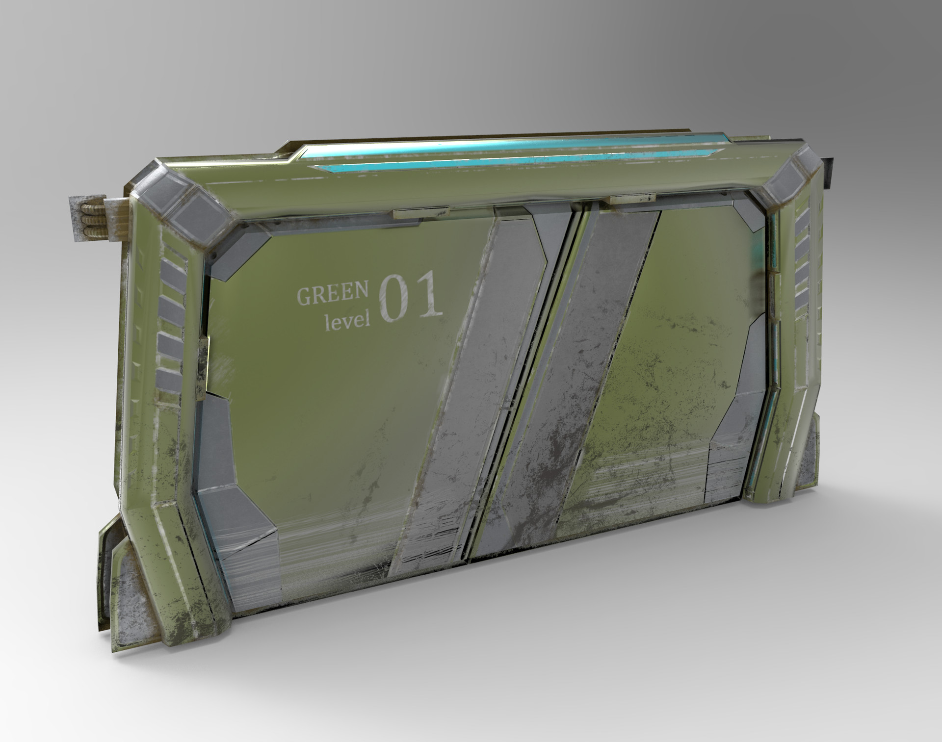 ArtStation - Gate (Gameready)