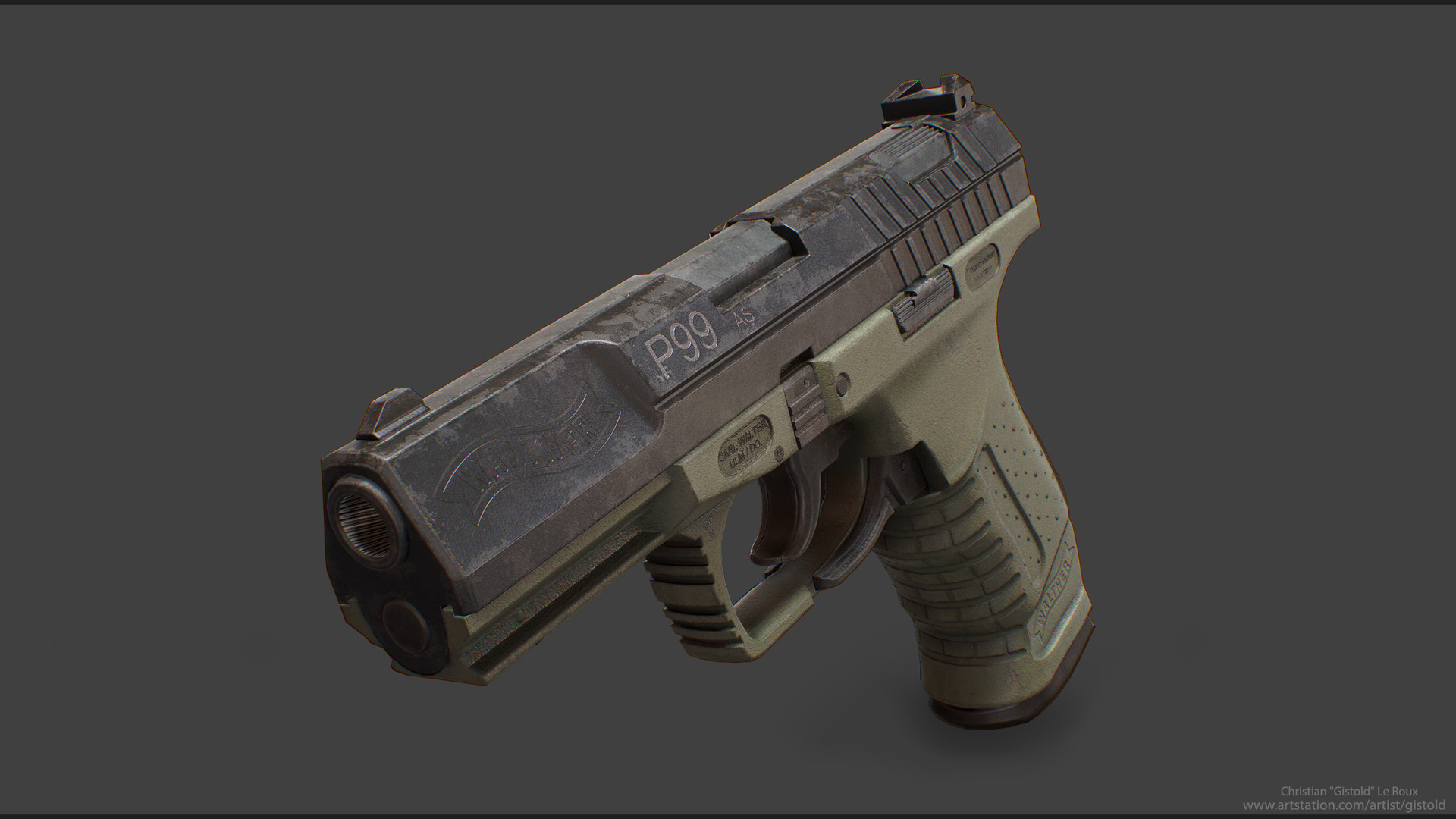 ArtStation - Walther P99