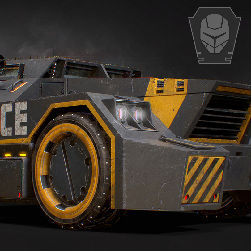 ArtStation - Police APC Concept