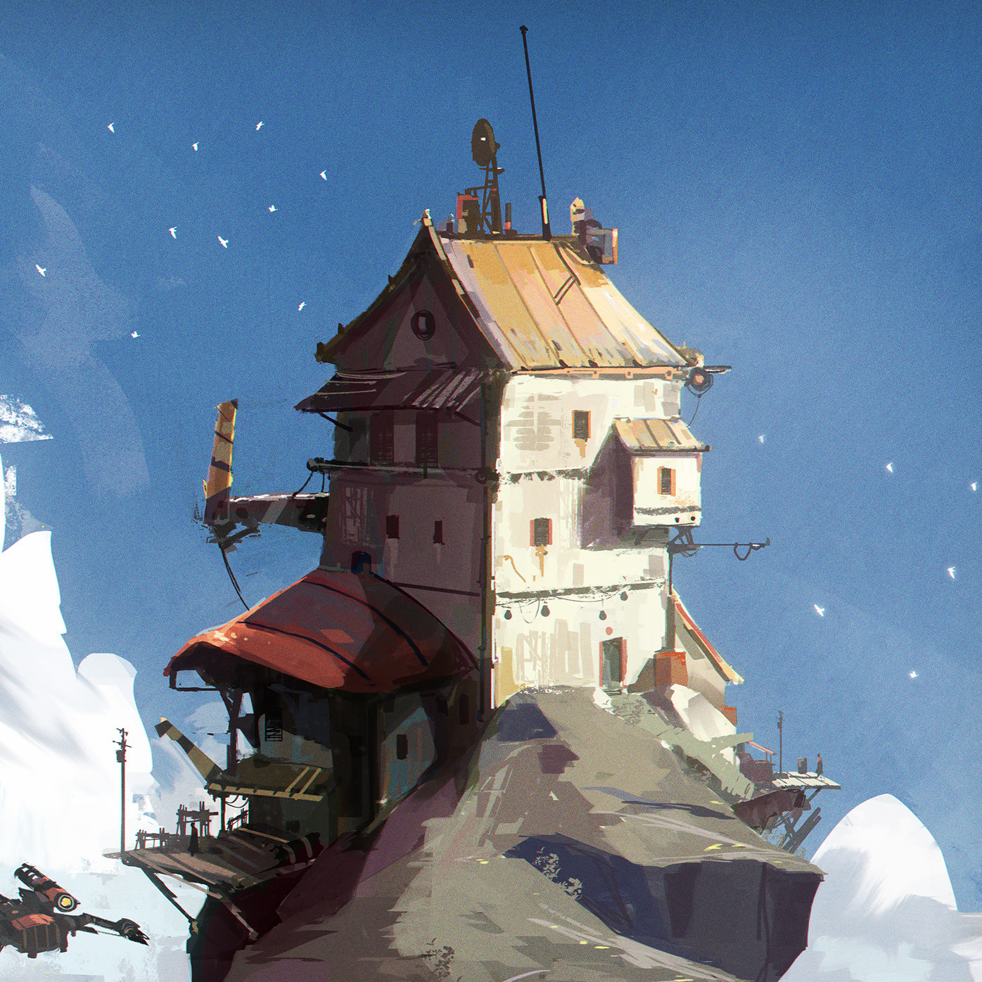 ArtStation - Flying Home