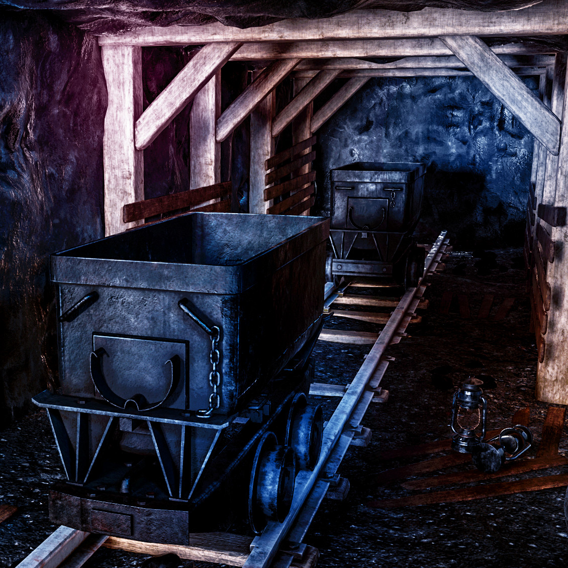 ArtStation - Abandoned Mine | Environment