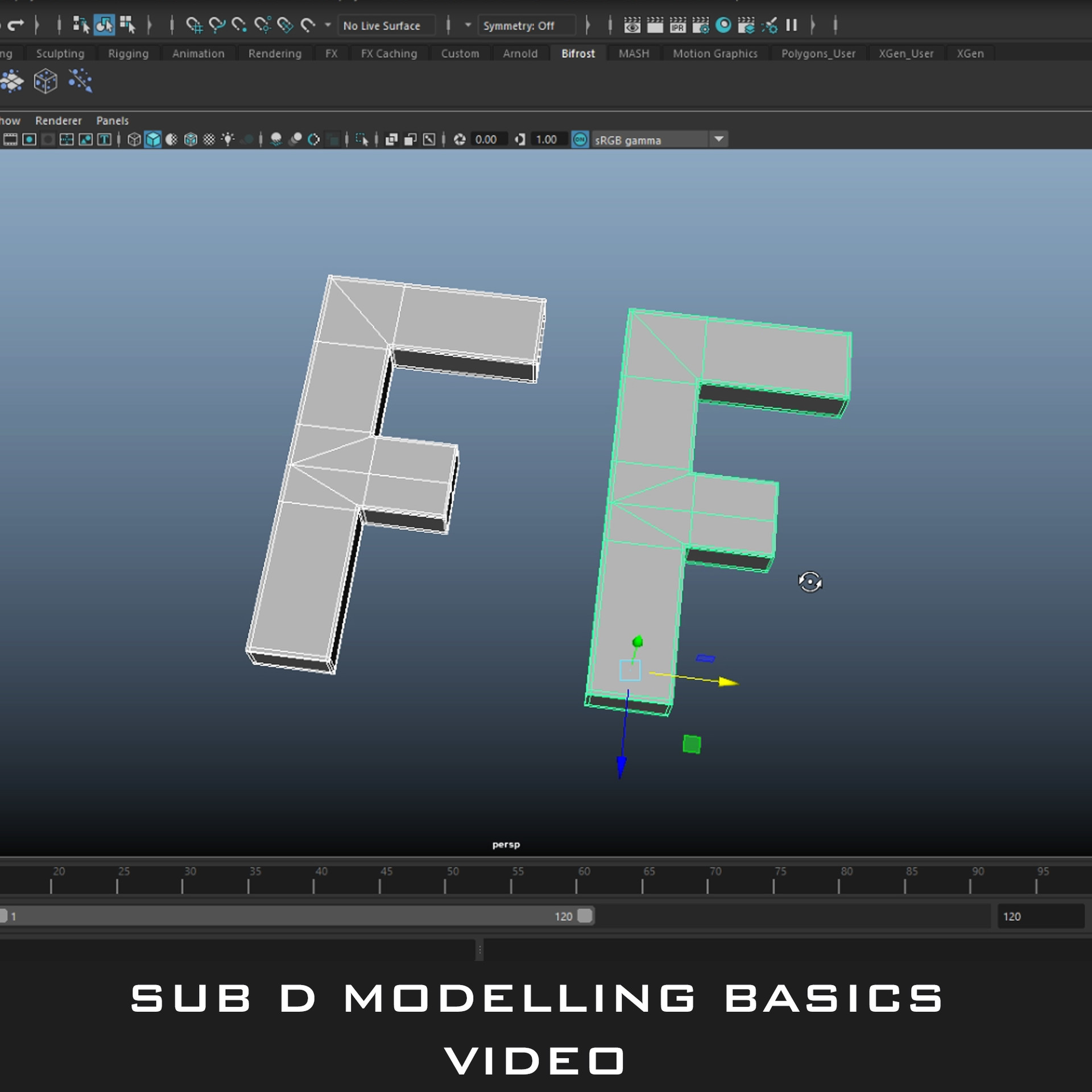ArtStation - Sub D topology Basics - Video