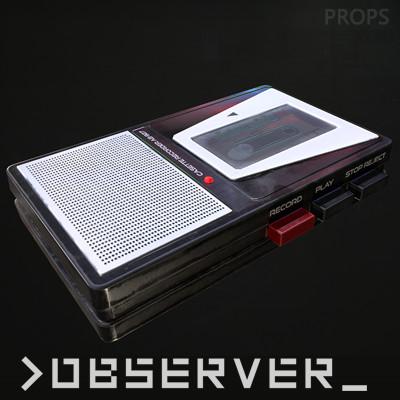 ArtStation - >observer_Props_02