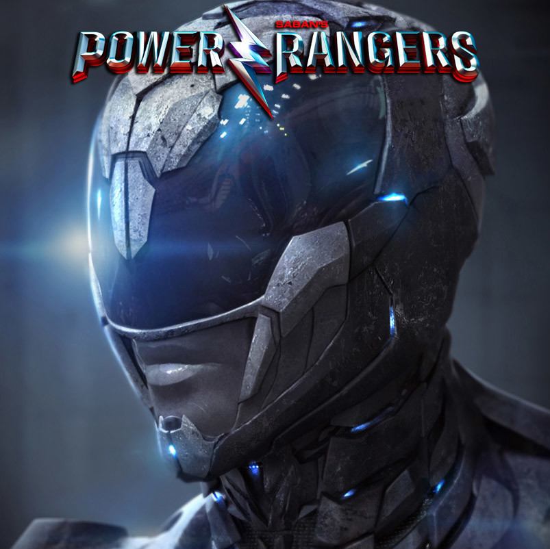 ArtStation - Power Rangers - Black Ranger helmet