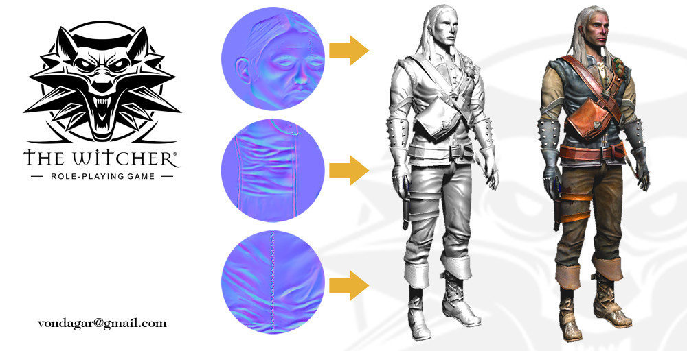 ArtStation - Assets for Witcher - 2d textures