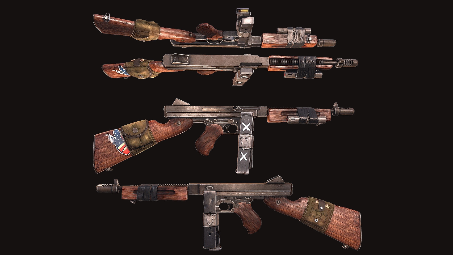 ArtStation - Tommy Gun