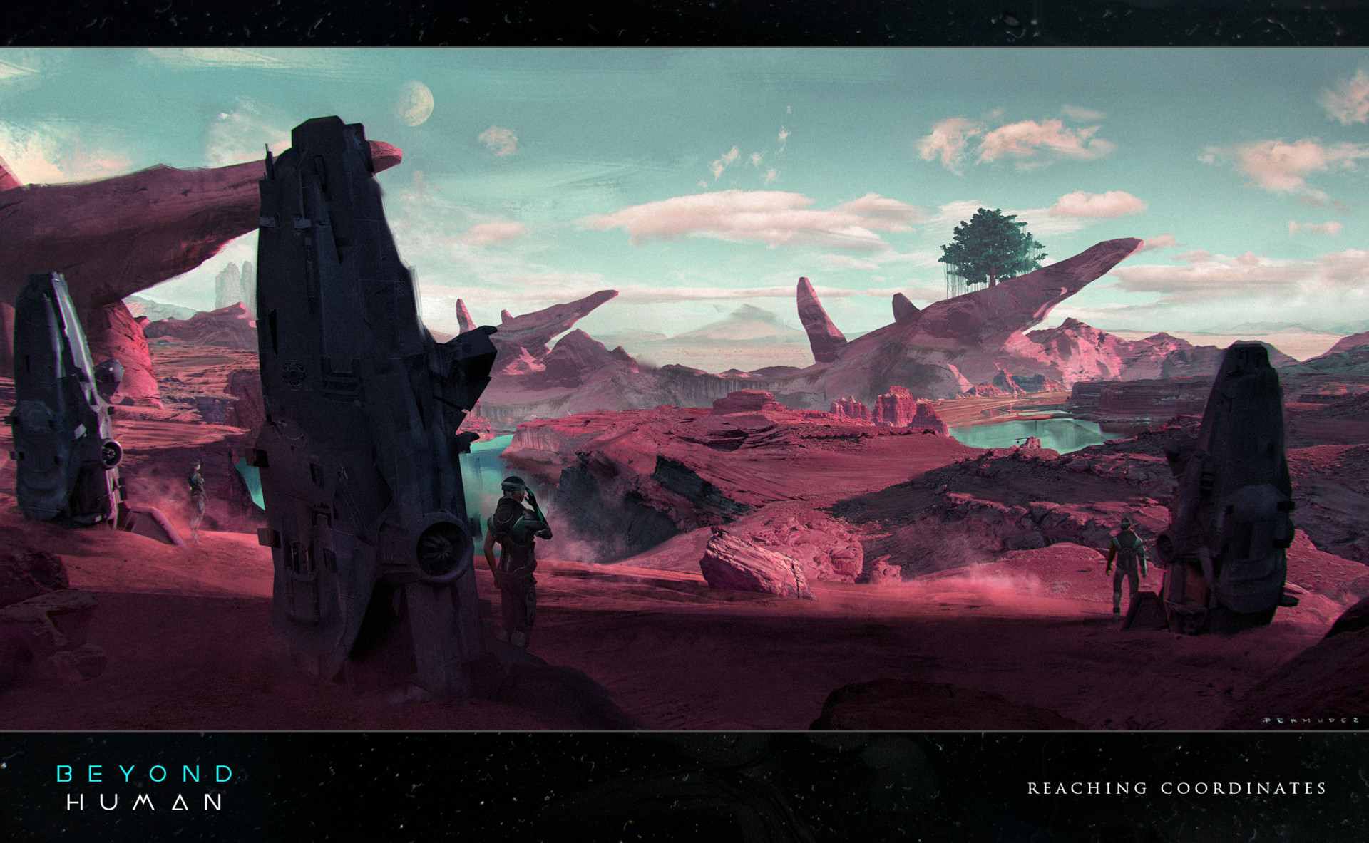 ArtStation - Beyond Human - Keyframe Concept Art