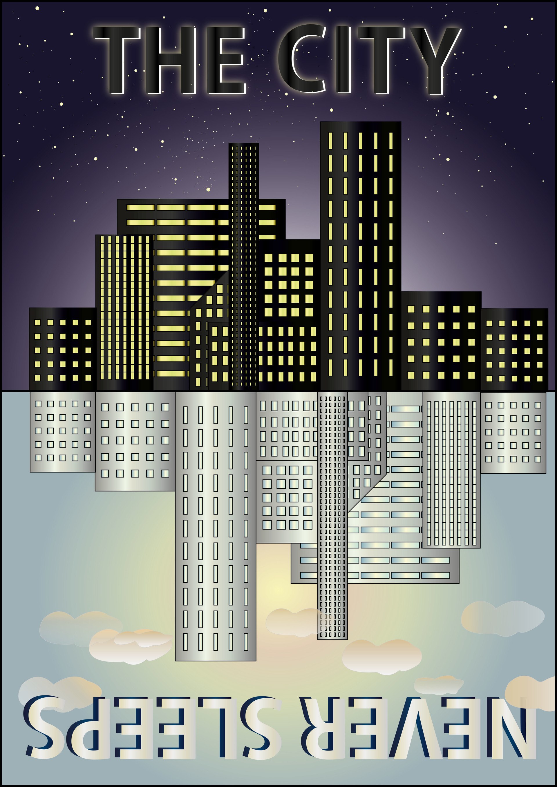 ArtStation - The City Never Sleeps