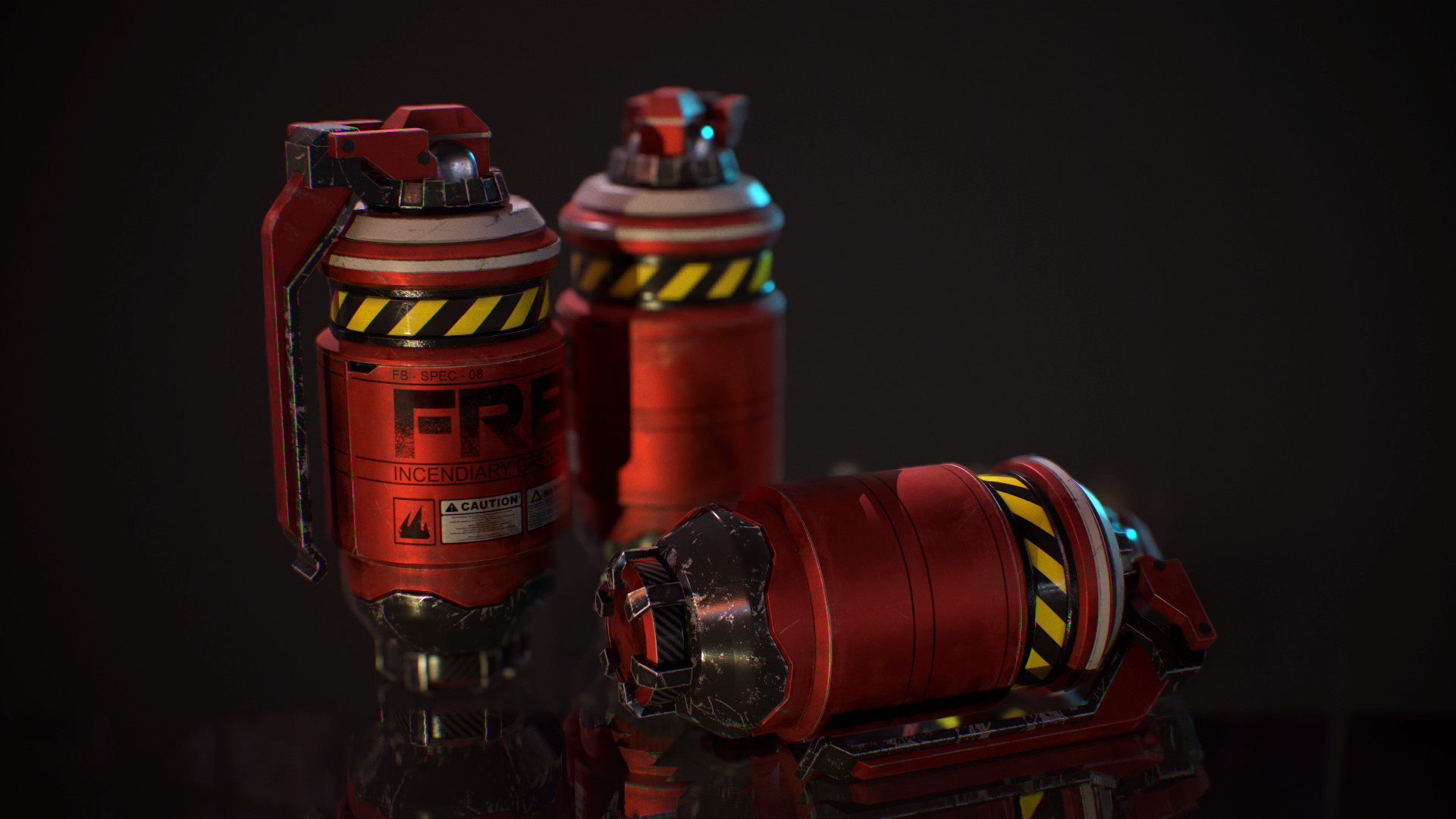 ArtStation - Incendiary Grenade - XCOM2