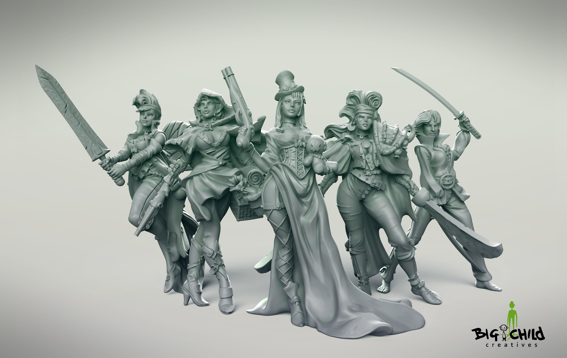 ArtStation - Rum&Bones Miniatures 2