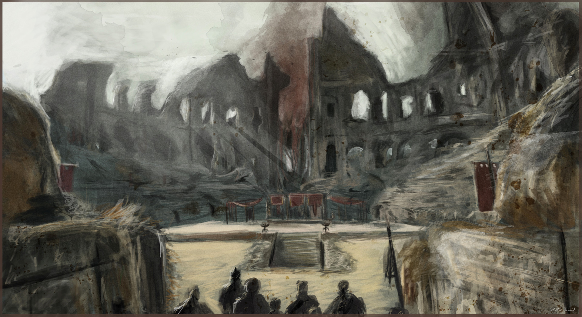 ArtStation - Dragonpit Concept Art