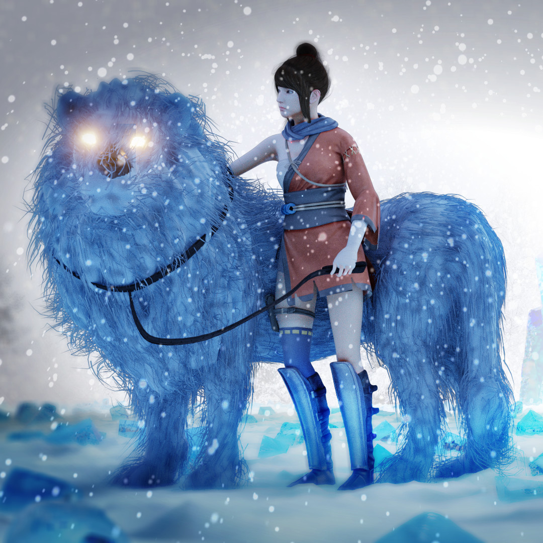 ArtStation - Winters' Howl