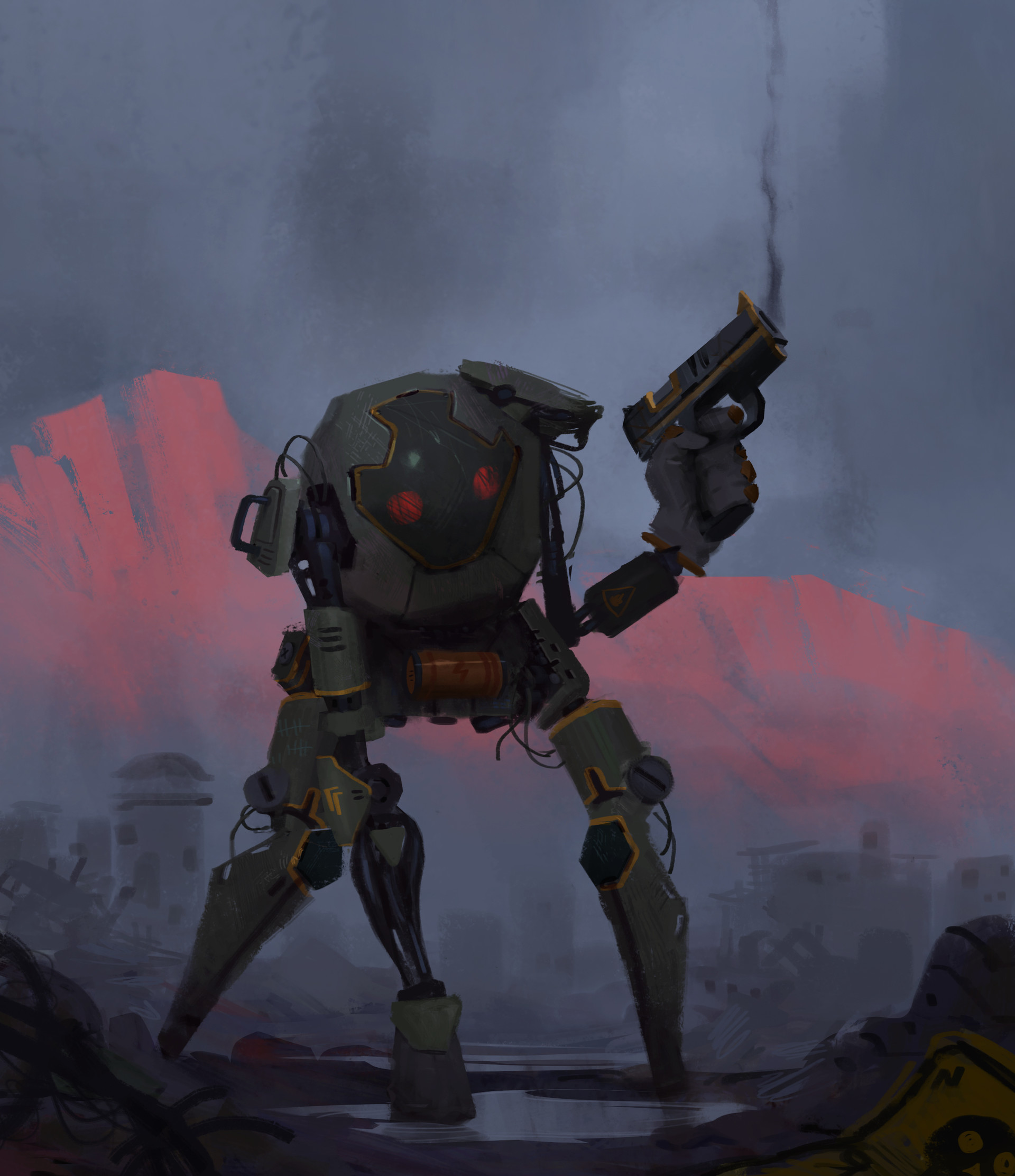 ArtStation - warbot