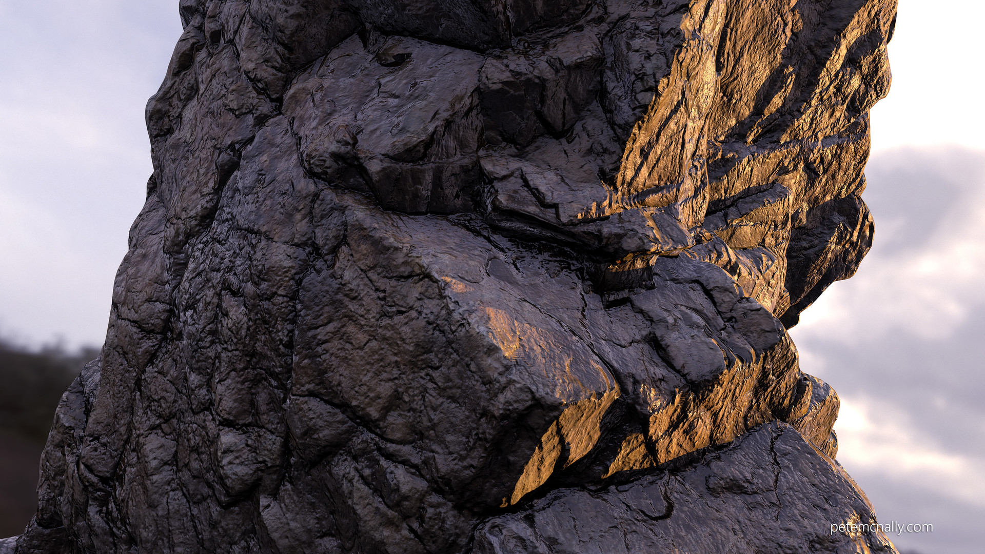 ArtStation - Malin Sea Stack scan