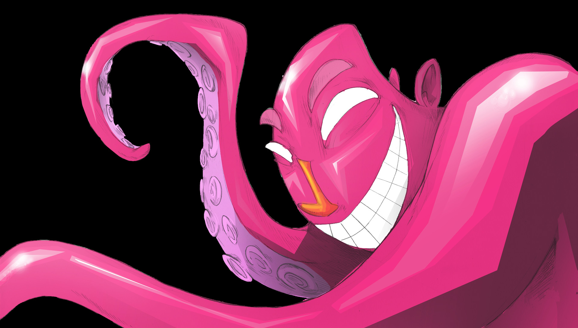 ArtStation - Capitalist Pig & Octopus Hands