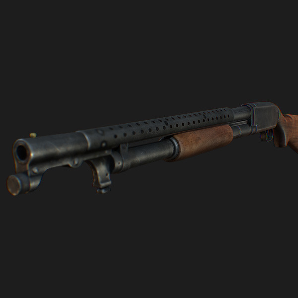 ArtStation - M12 Shotgun