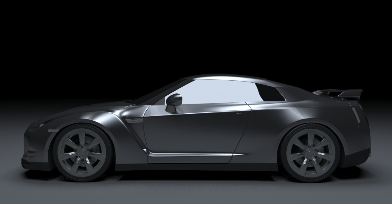 ArtStation - Nissan Gtr r5 2008