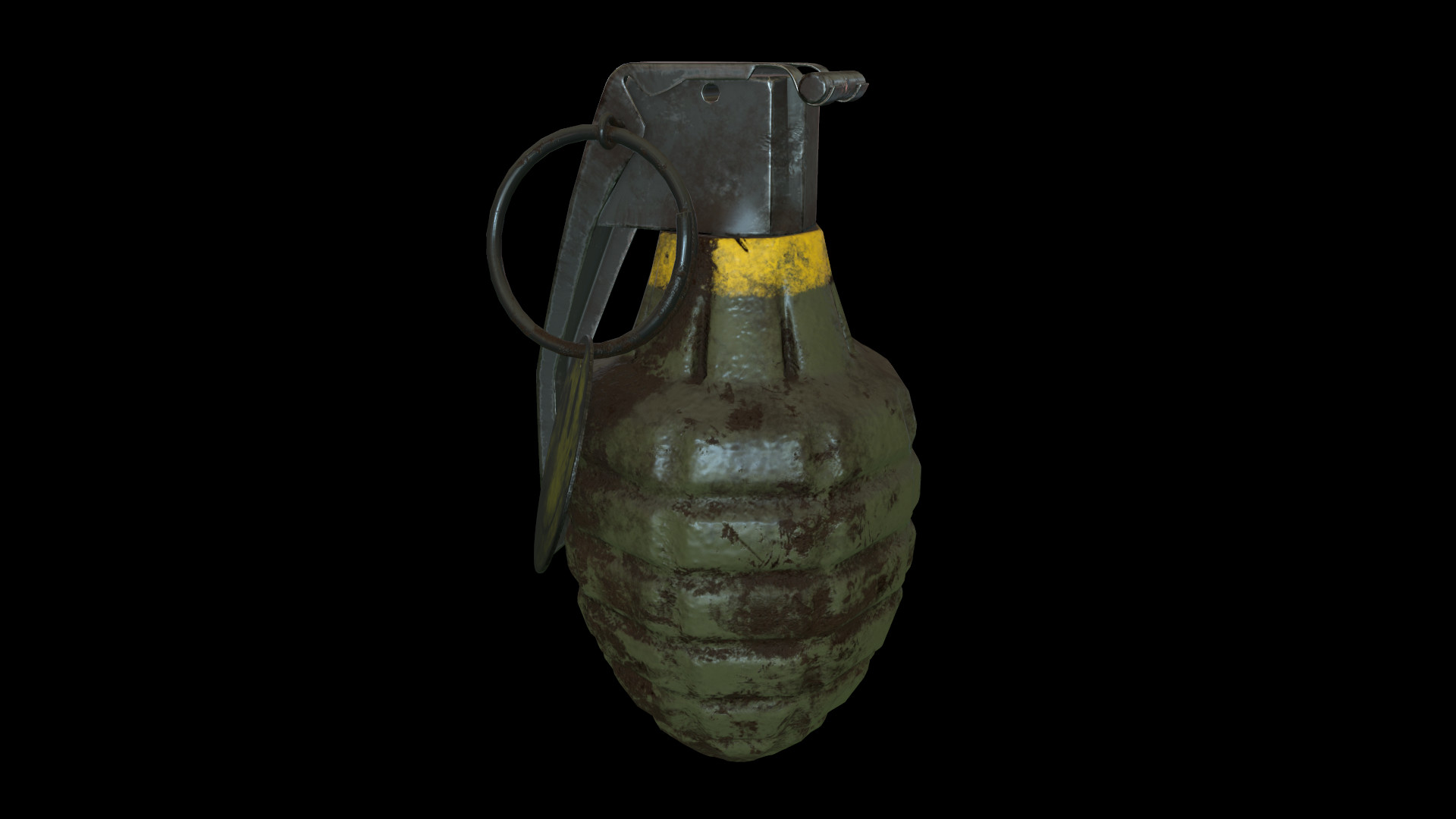 ArtStation - Mk 2 Pine-Apple FRAG Grenade WW2