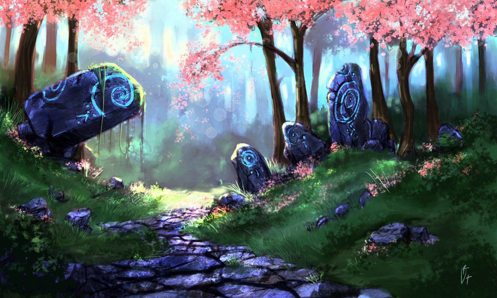 ArtStation - The Sacred Path