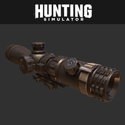 ArtStation - Hunting Simulator - Scopes