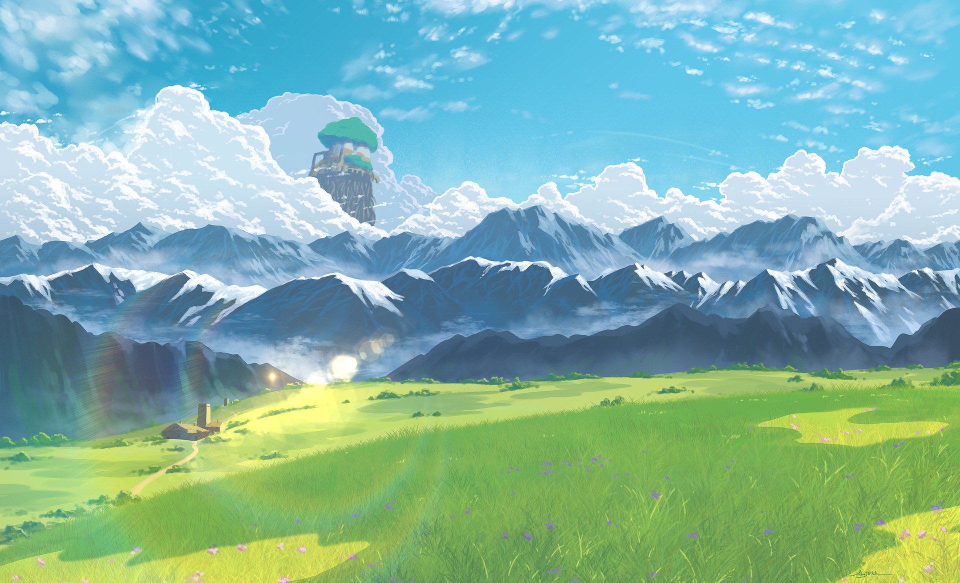 ArtStation - Studio Ghibli Tribute (Castle in the Sky)