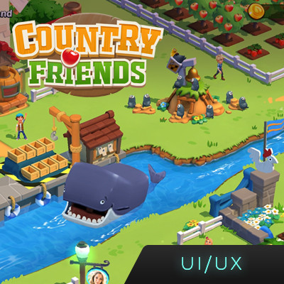 Matt Gretton - UI/UX - Country Friends