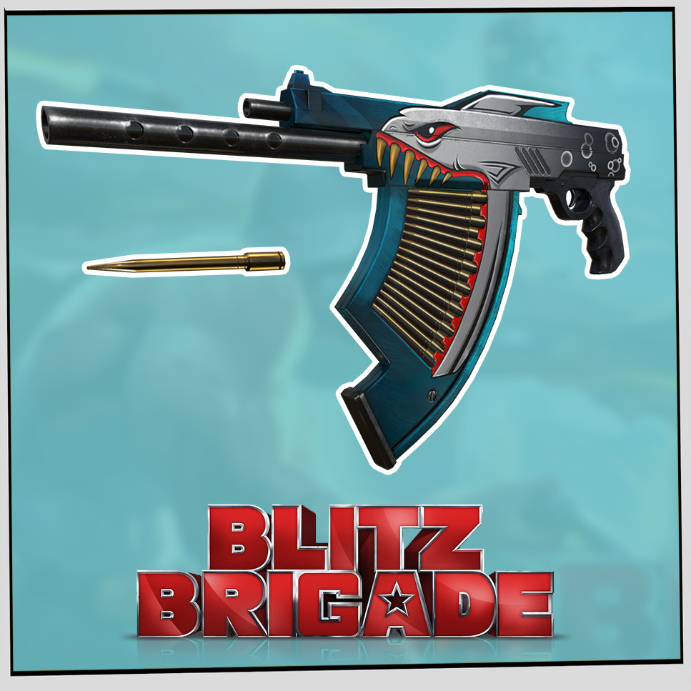 ArtStation - Blitz Brigade weapon