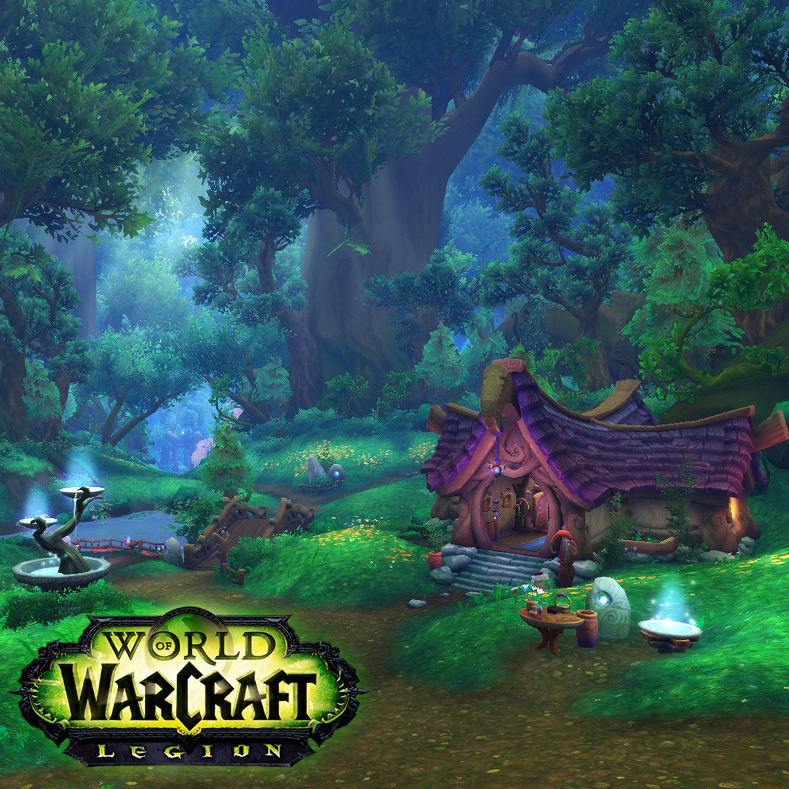 ArtStation - Val'Sharah Druid Forest - World of Warcraft